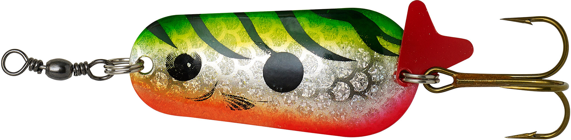 DAM Effzett Spoon - Fire Tiger UV - Fischzeux.at Angelshop, 3,99