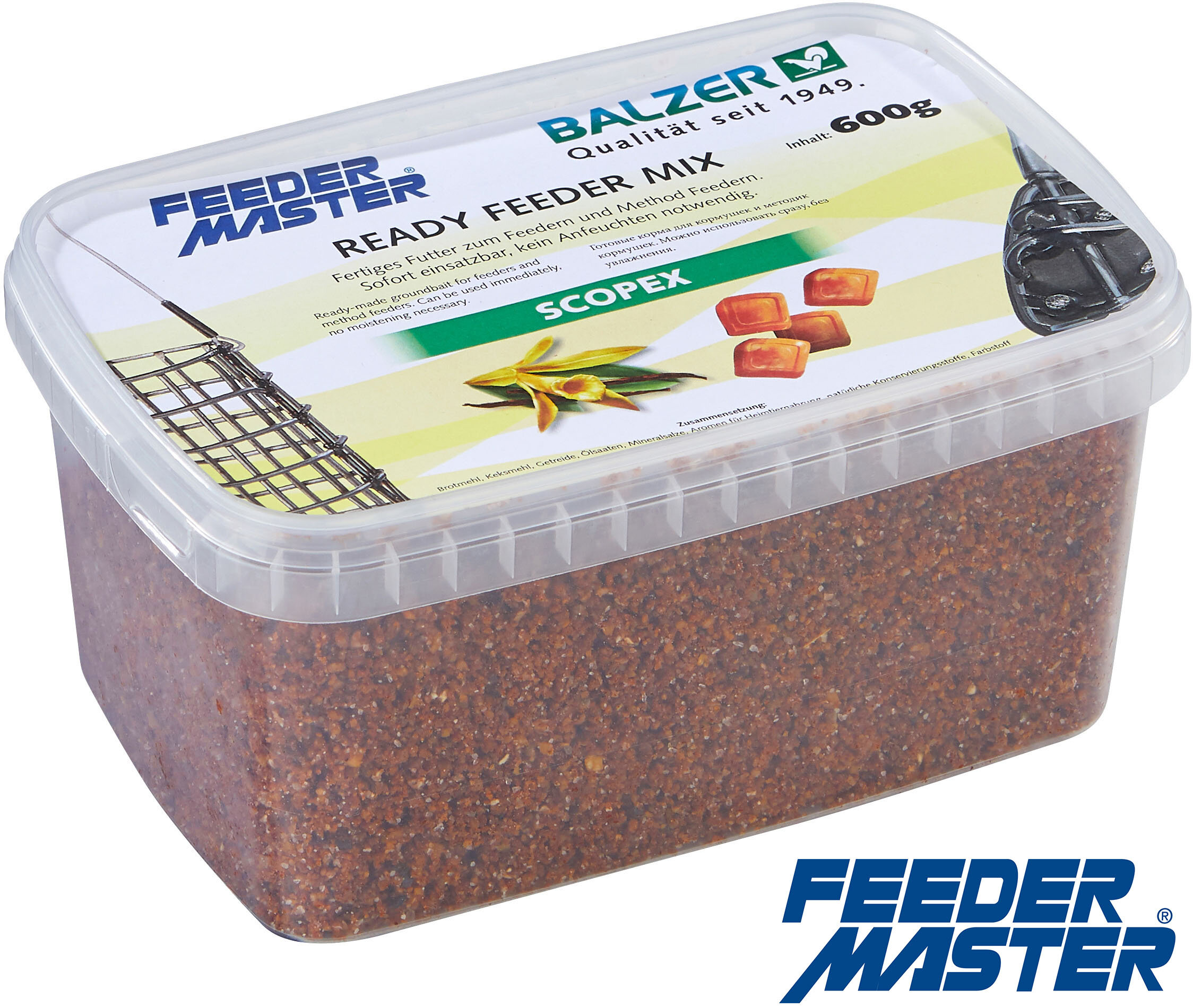 Balzer Method Feeder Ready Mix Futter - Scopex-Karamell - Fischzeux.at ...