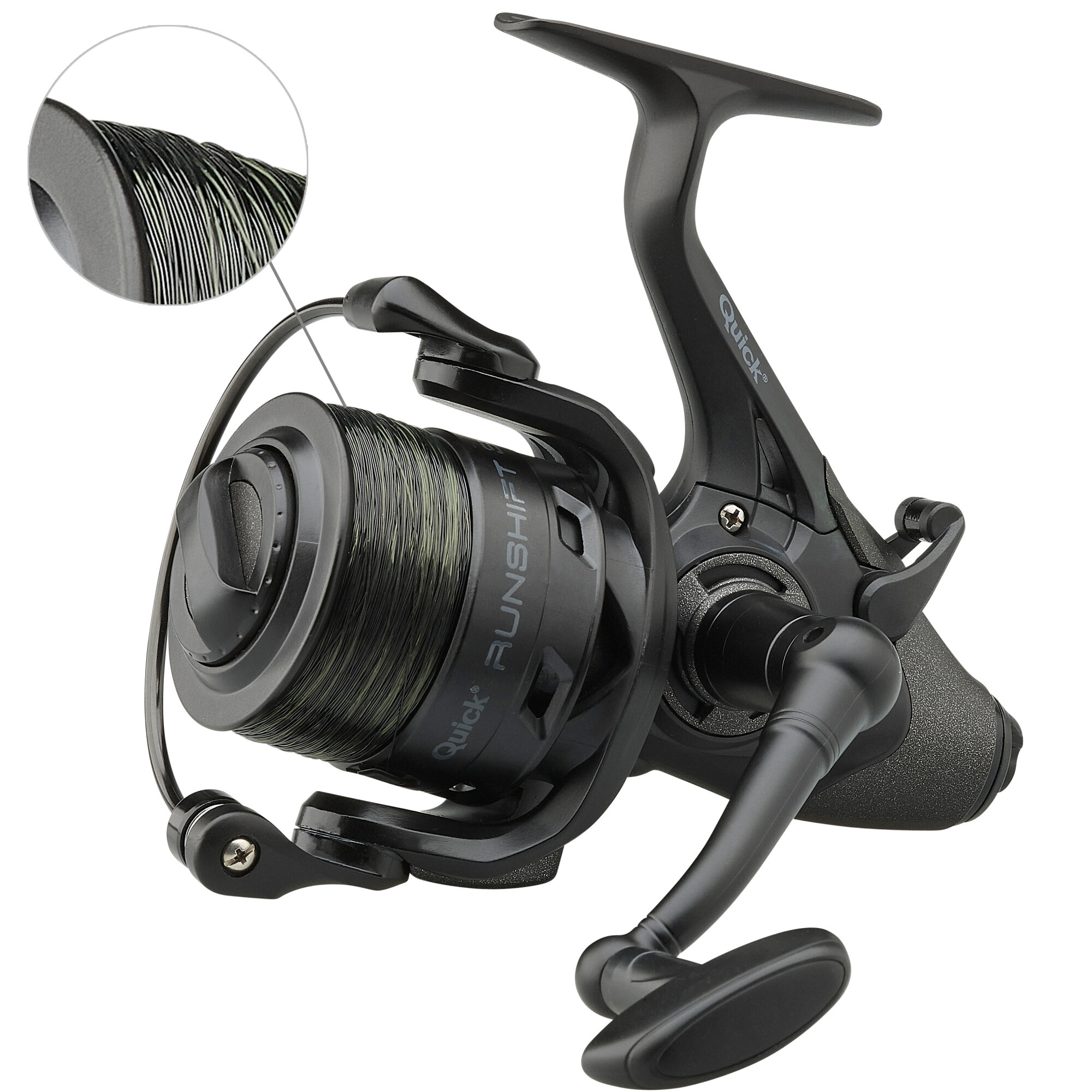 DAM Quick Runshift 3L 5000 FS - Freilaufrolle mit Schnur - Fischzeux.at Angelshop, 33,90