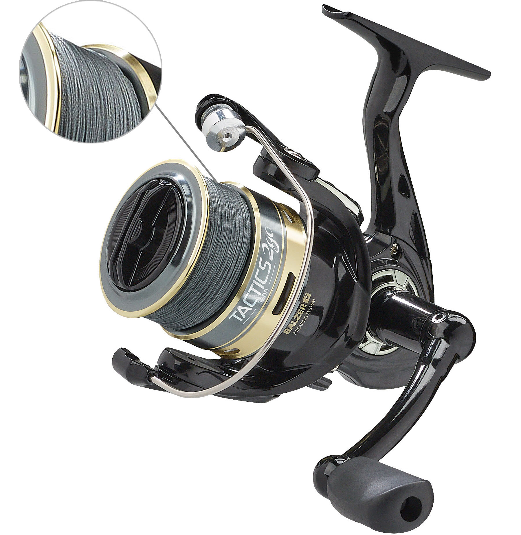 Balzer Tactics 2go - Angelrolle mit Schnur - Fischzeux.at Angelshop, 34 ...