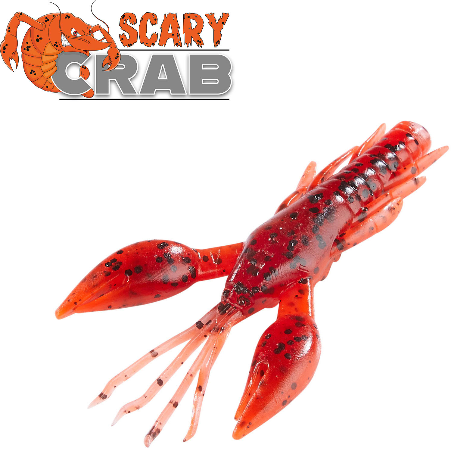 Balzer Shirasu Scary Crab - Hot Craw (UV) - Fischzeux.at Angelshop, 6,69