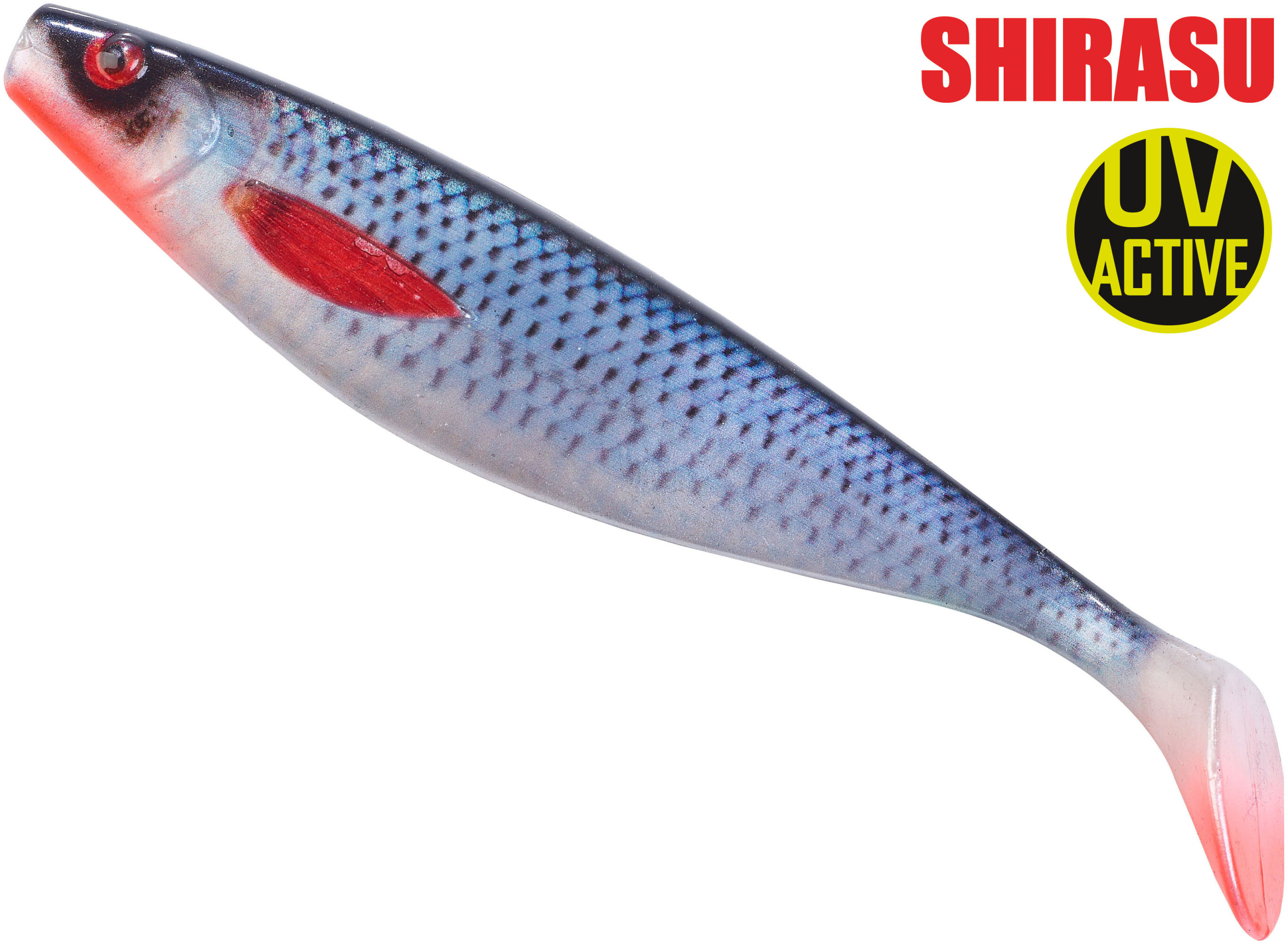 Balzer Shirasu Photo Print 3D Shad 2.0 - Rotauge - Fischzeux.at Angelshop, 2,99