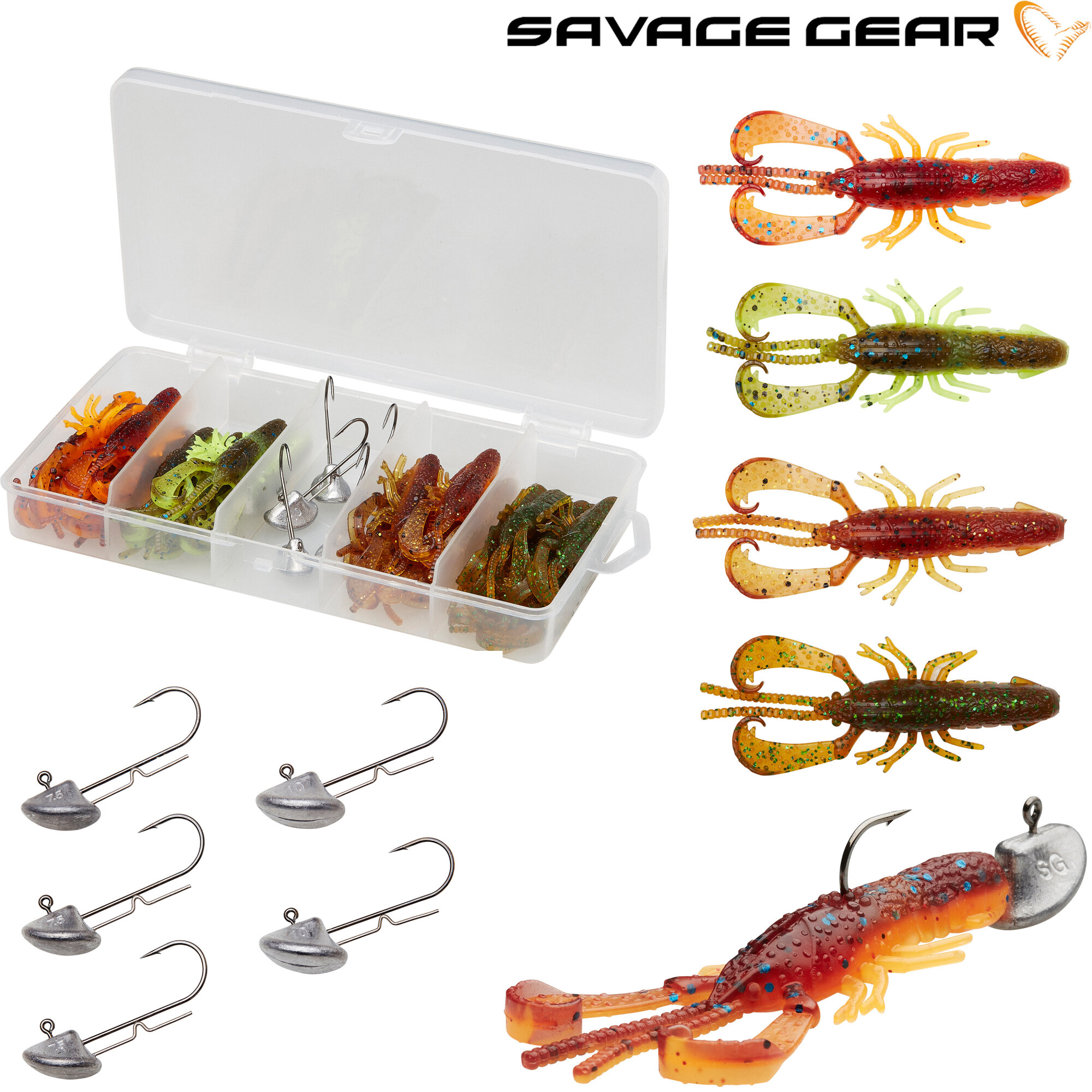 Savage Gear Reaction Crayfish Kit - Barschset - Fischzeux.at Angelshop ...