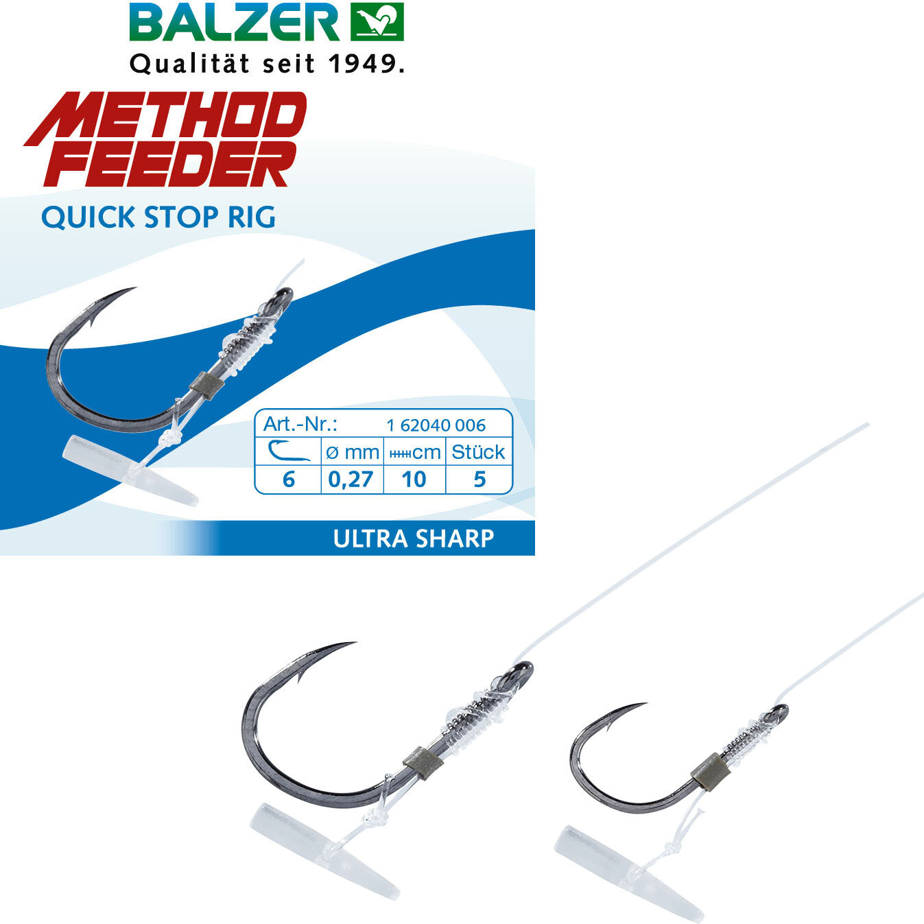 Balzer Feedermaster Quick Stop Rigs - Fischzeux.at Angelshop, 3,29